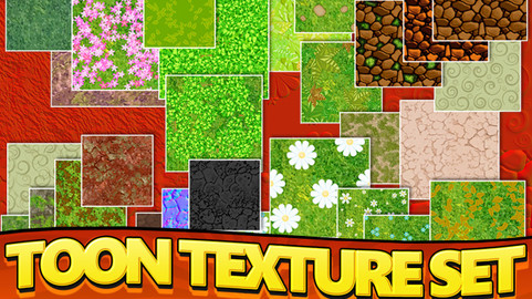 ArtStation - Toon Texture Set | Game Assets