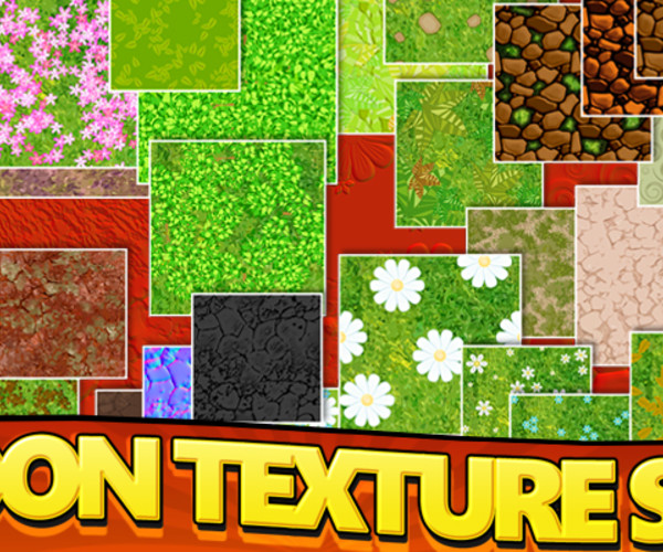 ArtStation - Toon Texture Set | Game Assets