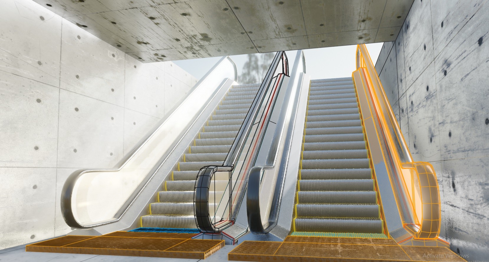 ArtStation - escalators | Resources