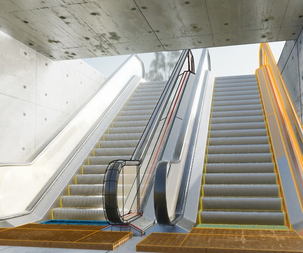 ArtStation - escalators | Resources