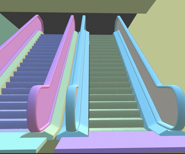 ArtStation - escalators | Resources
