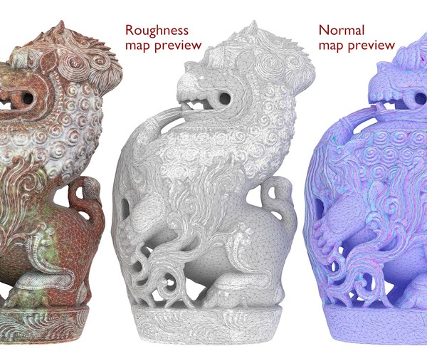 ArtStation - Dragon Statue | Resources