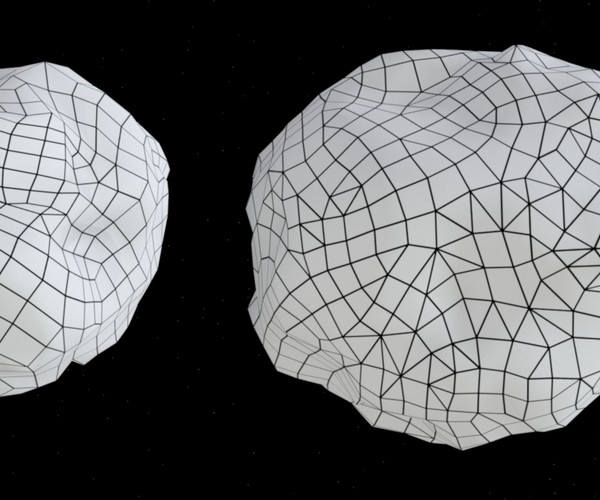 ArtStation - Asteroid Pack - Low-poly 3D model | Resources