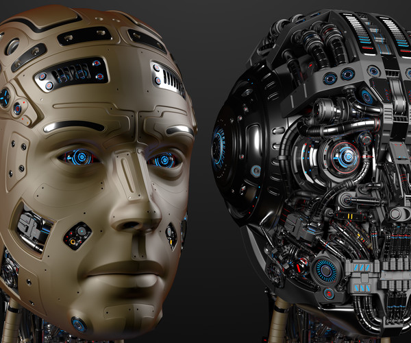 ArtStation - Robot Man Advanced Edition (NO RIG) | Resources