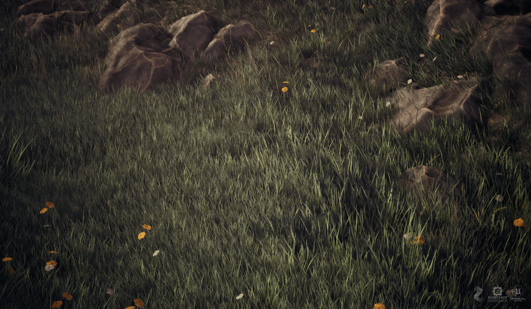 ArtStation - Procedural 3D grass generator | Game Assets