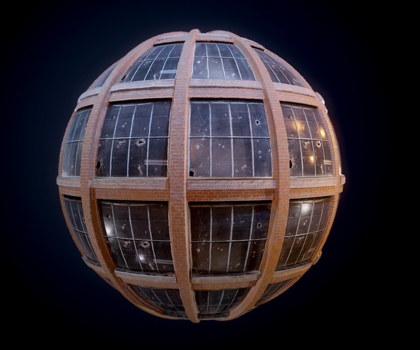 ArtStation - Derelict Building Brick Factory Concrete Seamless PBR ...