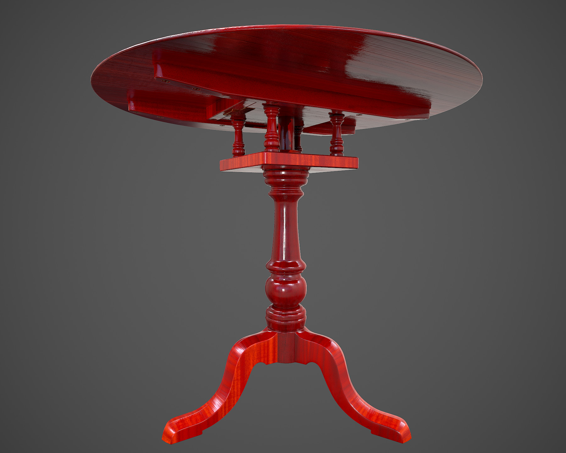 ArtStation - Tilt Top Table - PBR | Game Assets