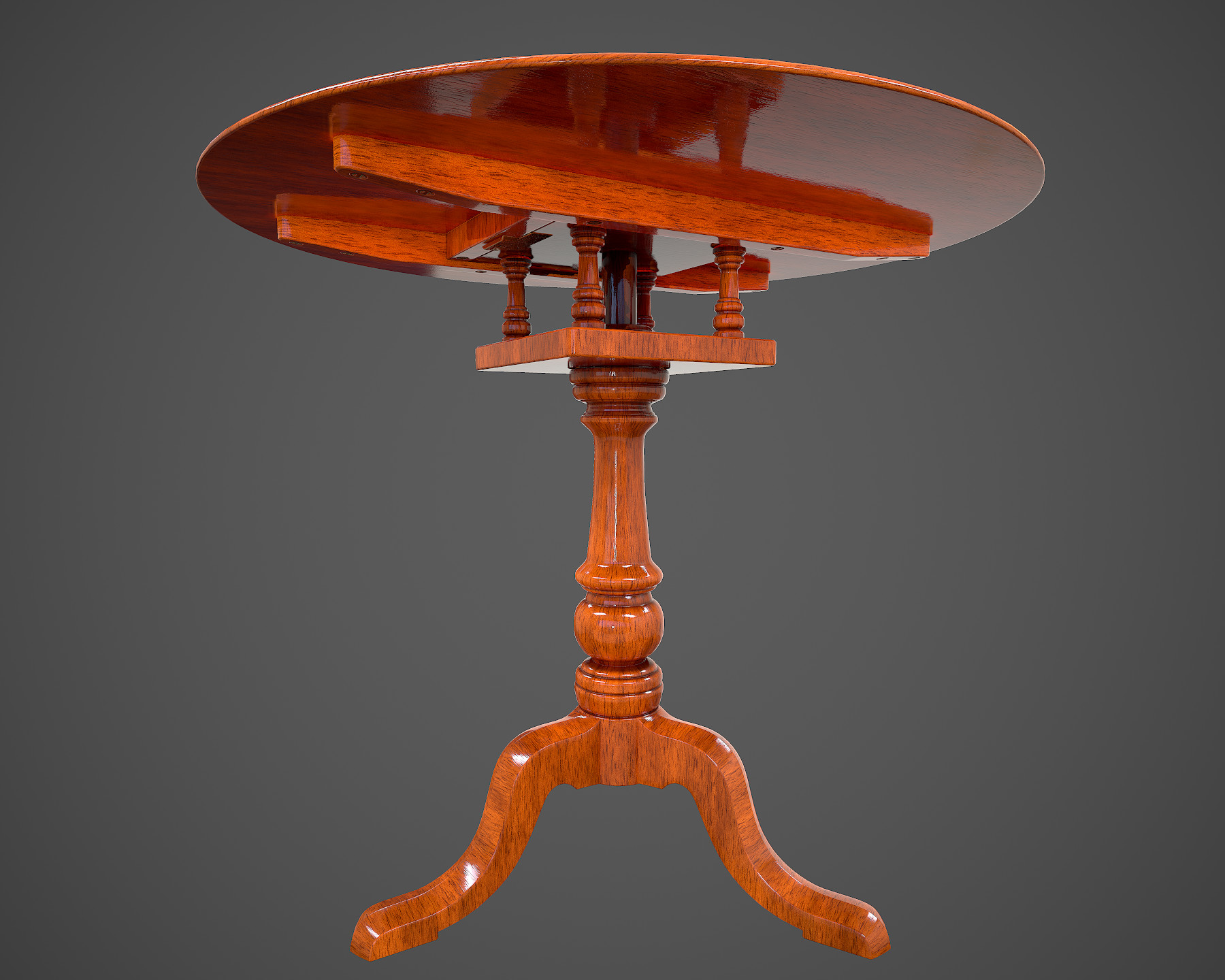 ArtStation - Tilt Top Table - PBR | Game Assets