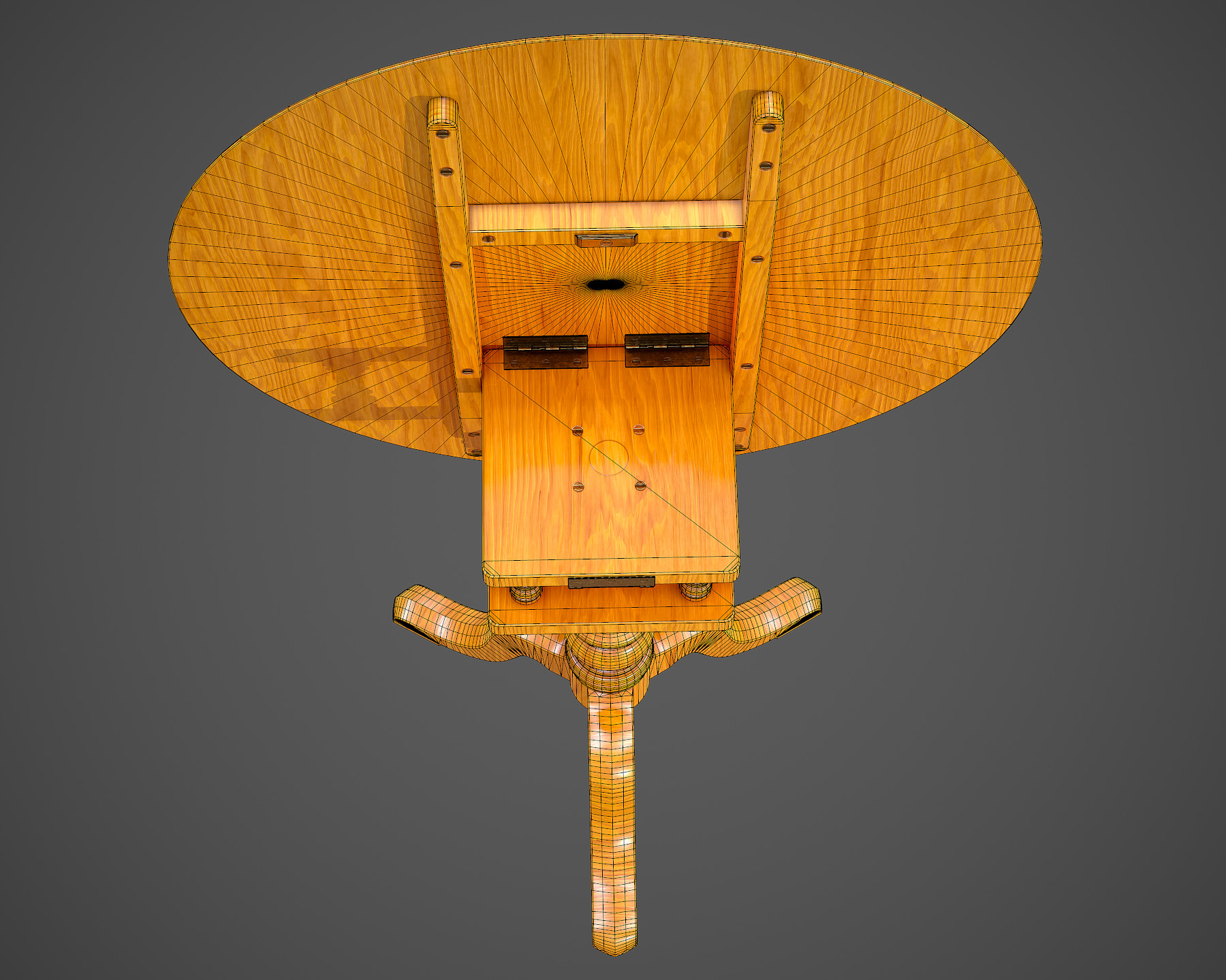 ArtStation - Tilt Top Table - PBR | Game Assets