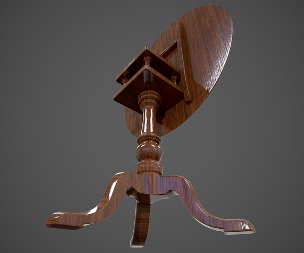 ArtStation - Tilt Top Table - PBR | Game Assets