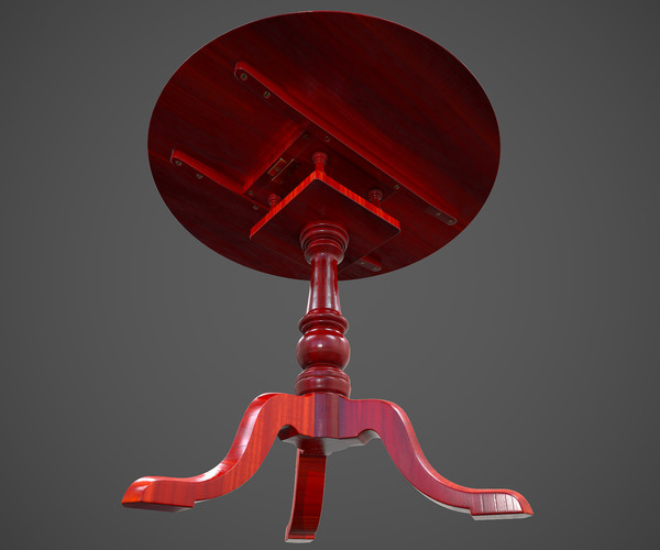 ArtStation - Tilt Top Table - PBR | Game Assets