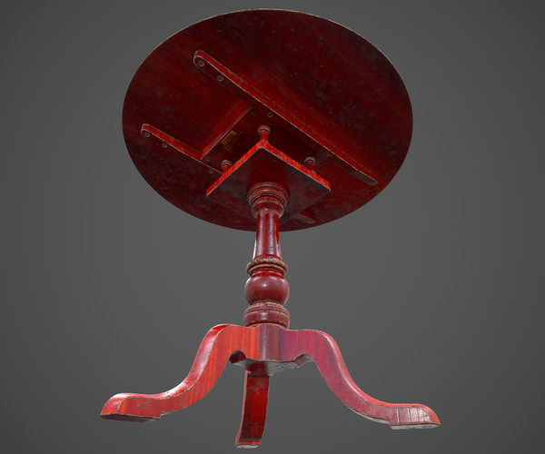 ArtStation - Tilt Top Table - PBR | Game Assets