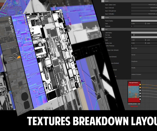 ArtStation - Textures Breakdown Layout Tool | Resources