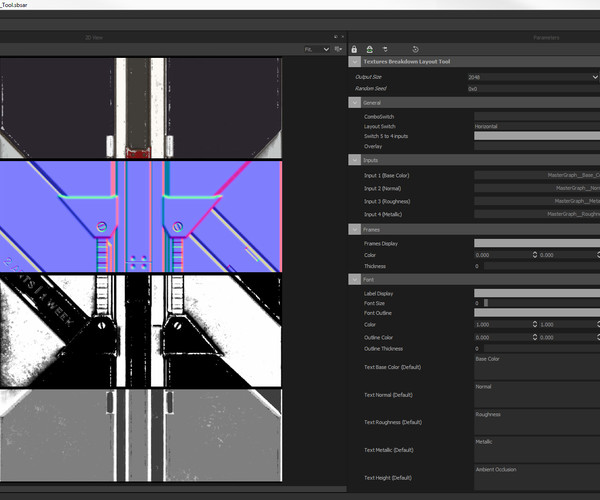 ArtStation - Textures Breakdown Layout Tool | Resources