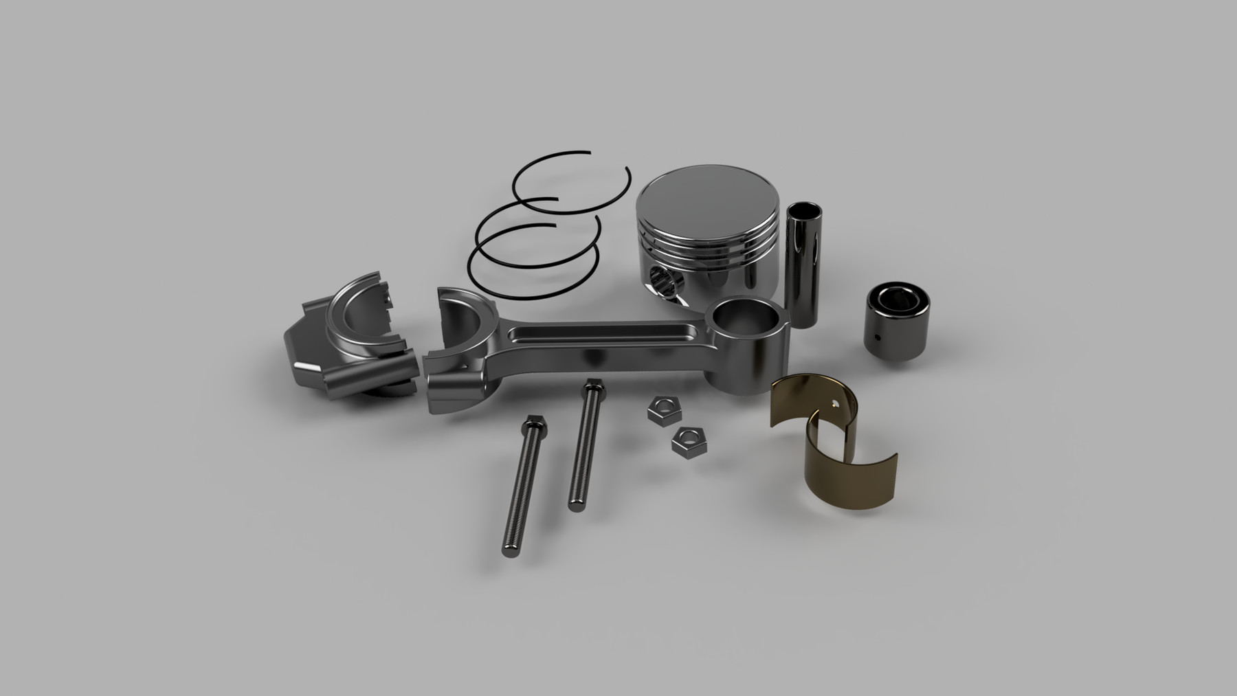 ArtStation - Piston 3D model | Resources