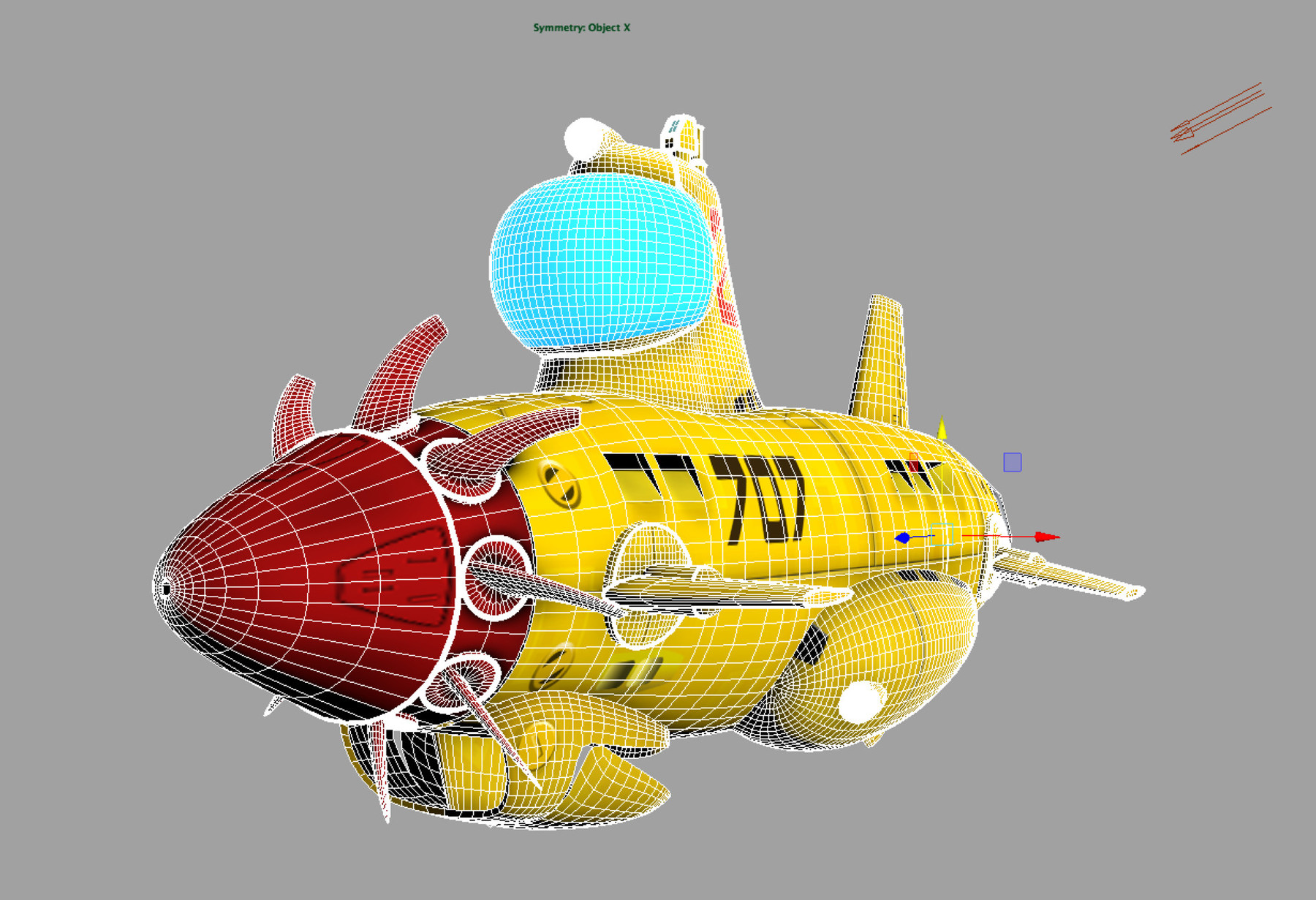 ArtStation - 707 Junior Mini Sub model | Resources