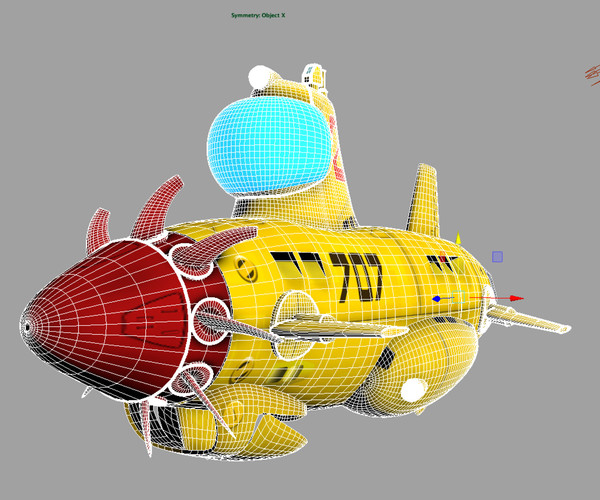ArtStation - 707 Junior Mini Sub model | Resources