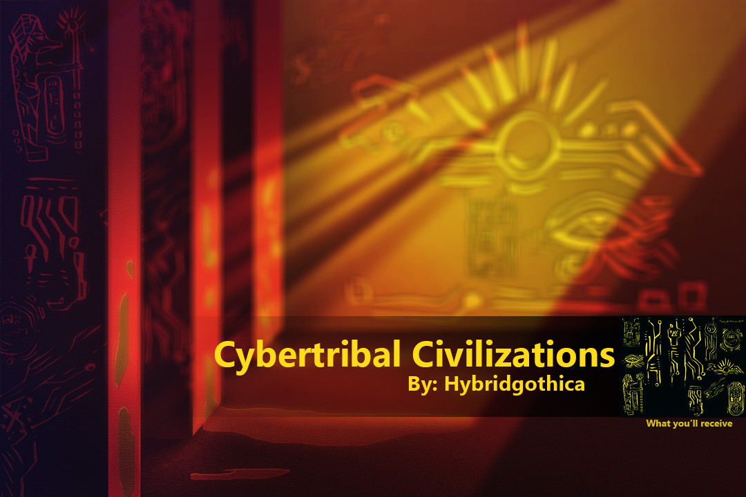ArtStation - Cybertribal Civilizations Brushes. | Brushes