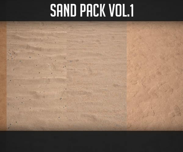 ArtStation - Sand Pack Vol.1 | Game Assets