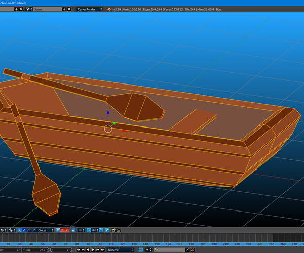 ArtStation - Little Row Boat | Resources