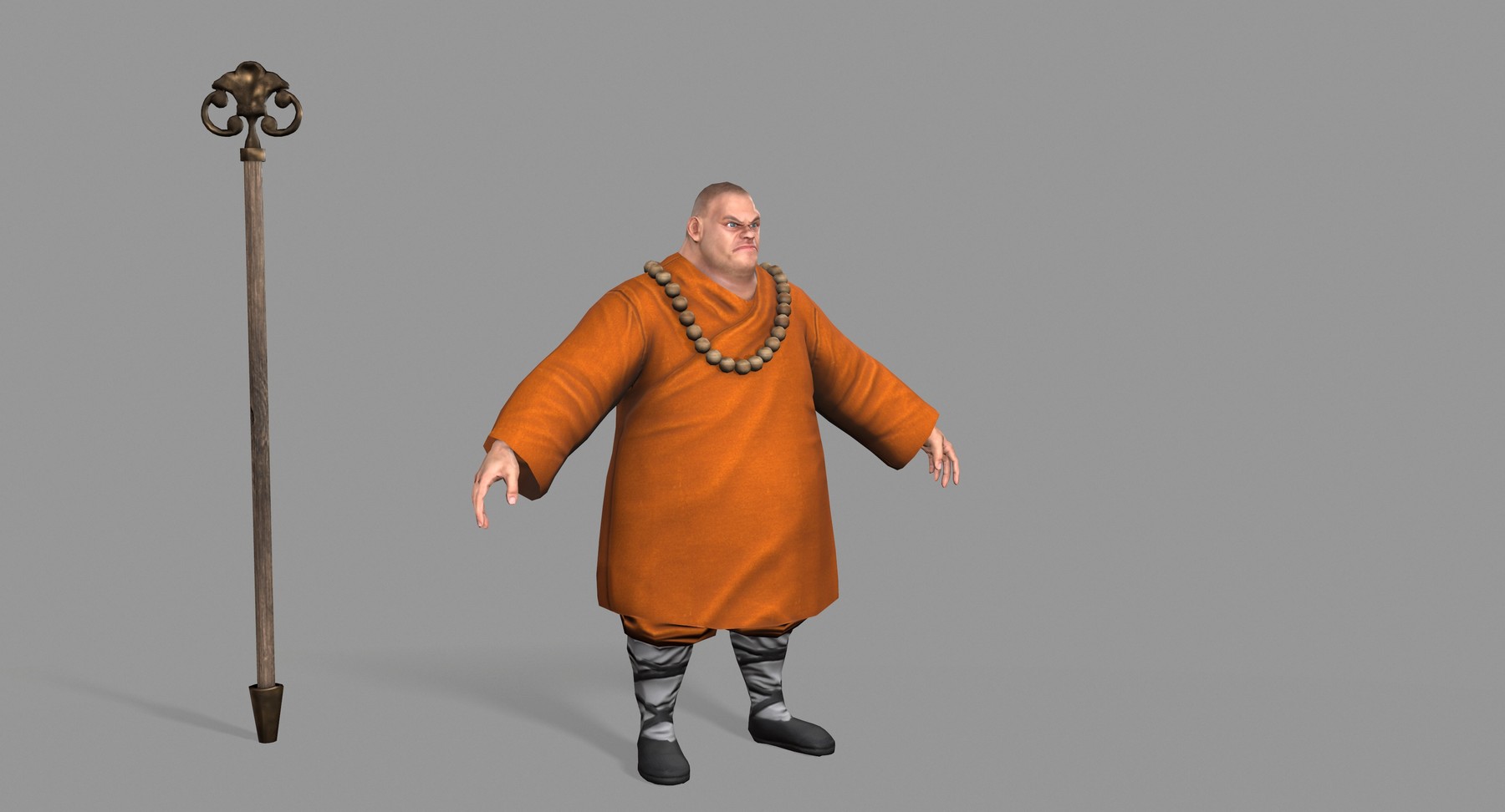 ArtStation - Monk | Game Assets