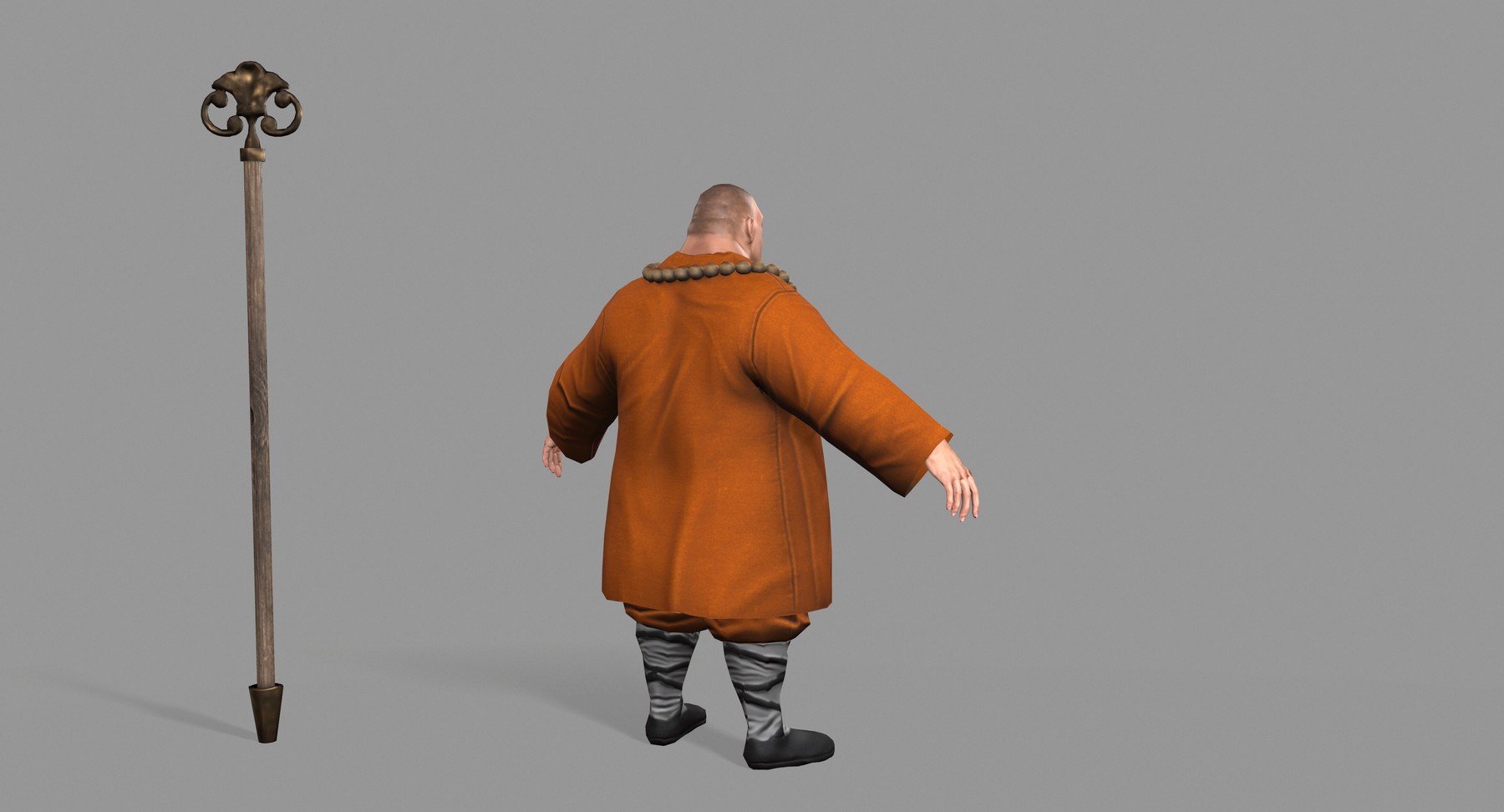 ArtStation - Monk | Game Assets