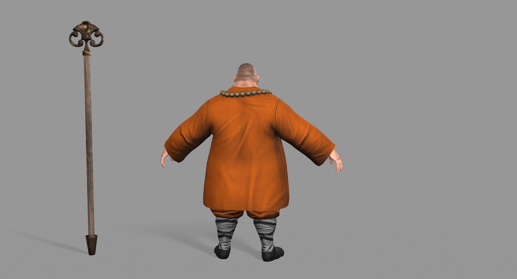 ArtStation - Monk | Game Assets