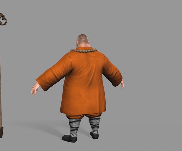 ArtStation - Monk | Game Assets