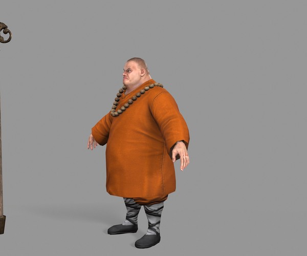 ArtStation - Monk | Game Assets