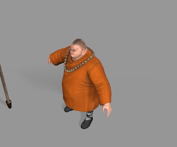 ArtStation - Monk | Game Assets