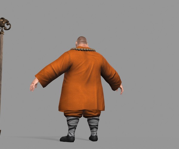 ArtStation - Monk | Game Assets