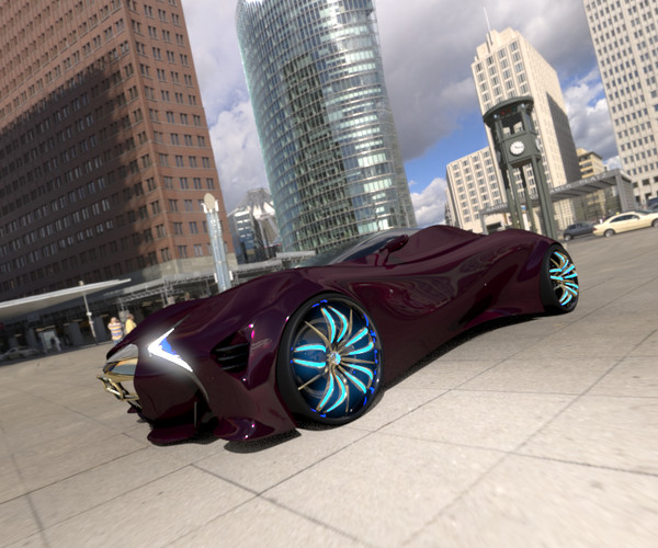 ArtStation - Mercedes Alienware I | Resources