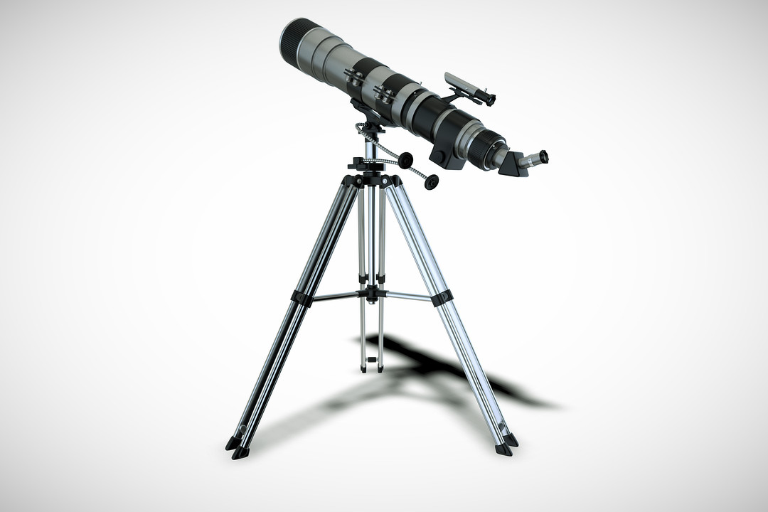 ArtStation - Telescope on Tripod | Resources