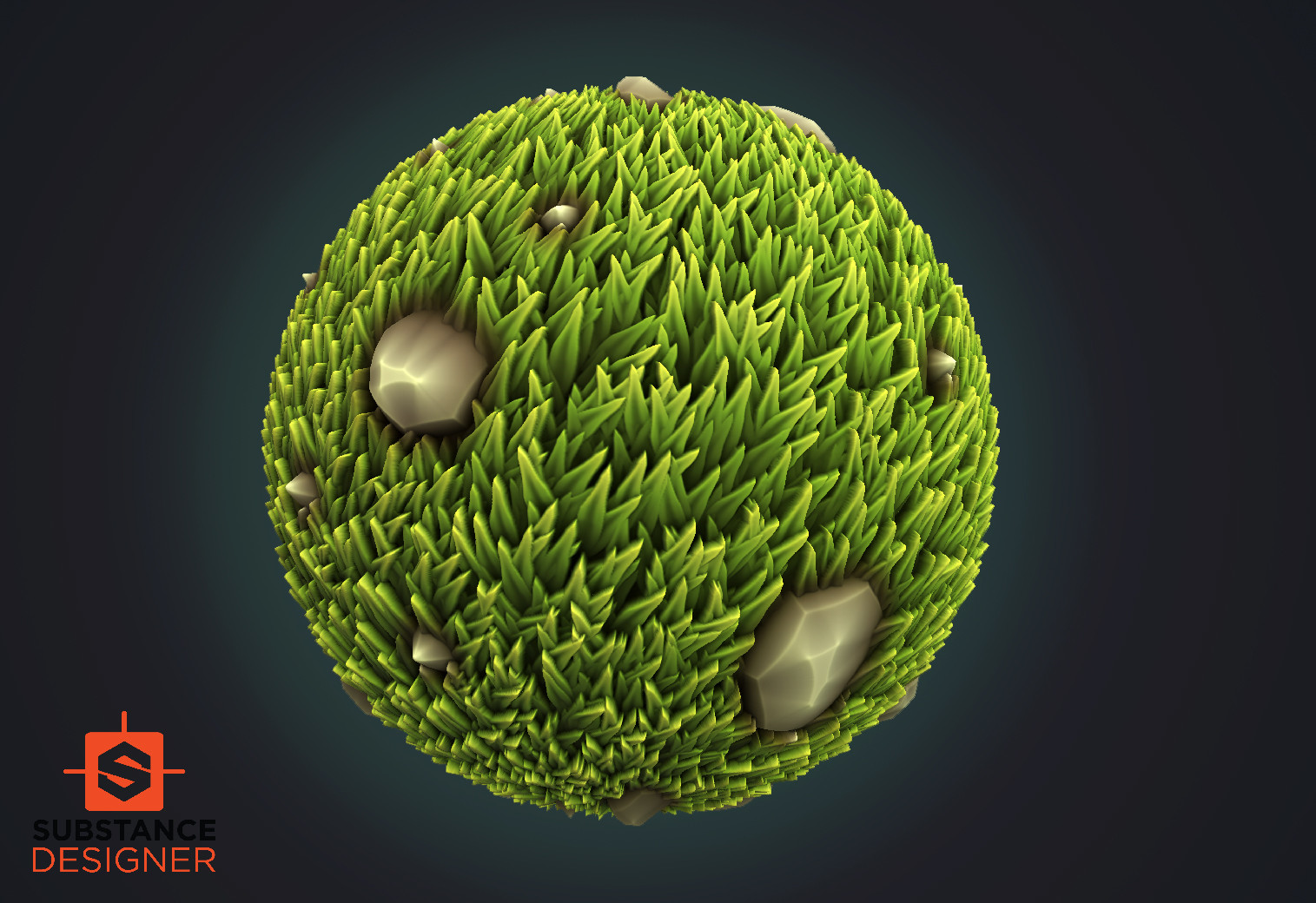 ArtStation - Stylized Grass Substance | Game Assets