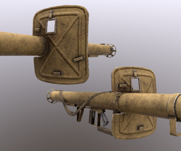 ArtStation - WWII German Panzershreck | Resources
