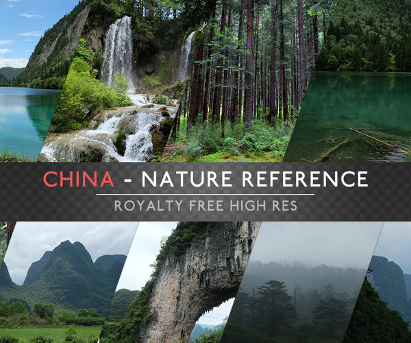 ArtStation - REFERENCE PACK - CHINA NATURE | Resources
