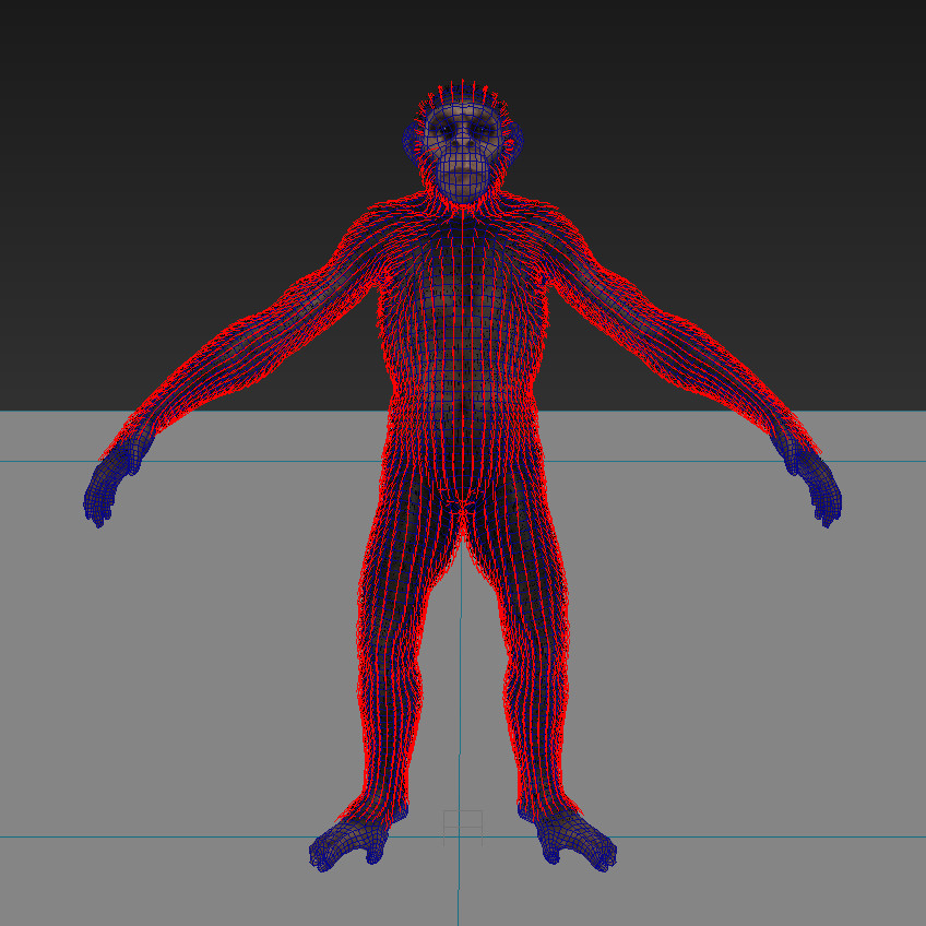 ArtStation - Monkey Ape Early Man 3D Character model | Resources