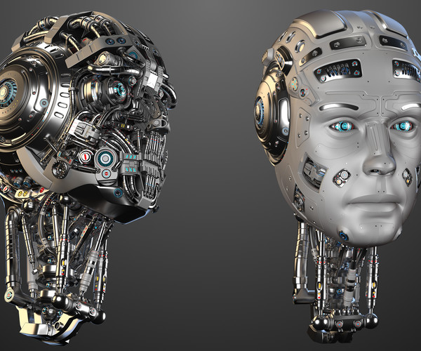 ArtStation - Robot Head Advanced Edition | Resources