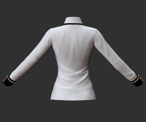 ArtStation - Female Blouse V2 | Resources
