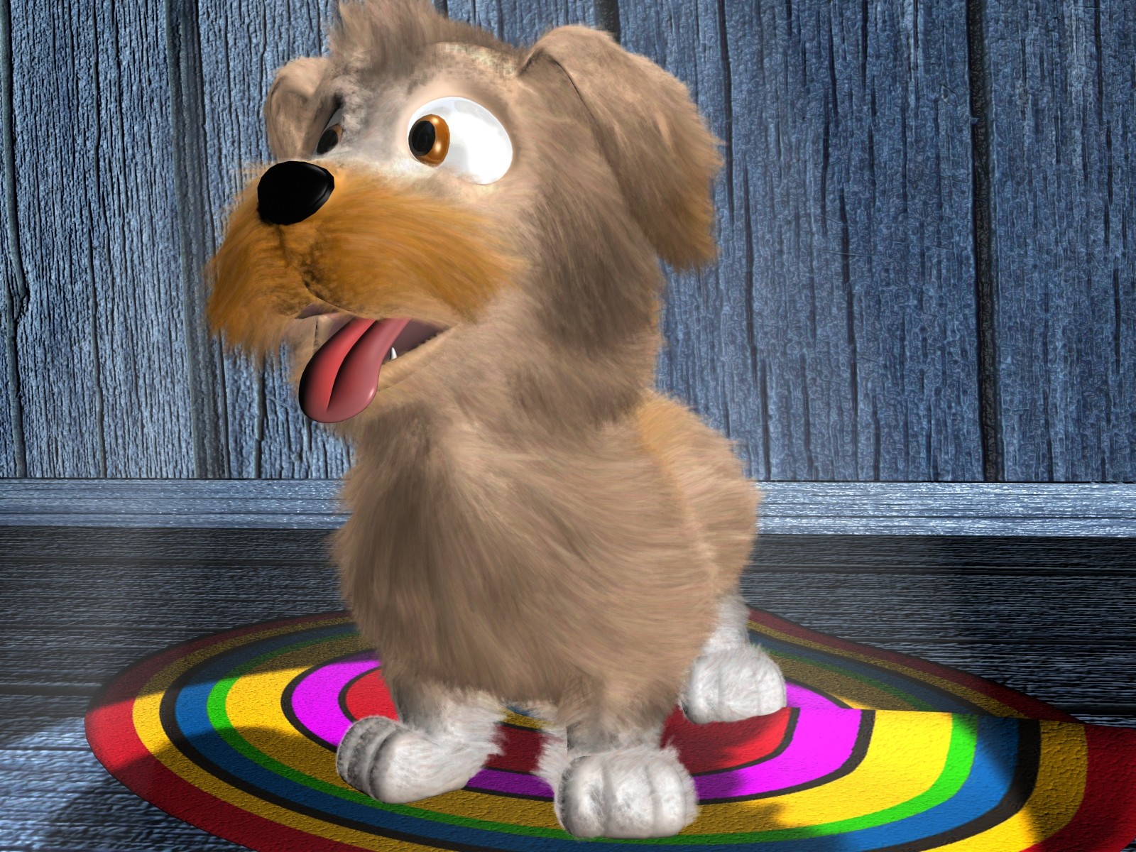 ArtStation - Cartoon Dog Rigged | Resources
