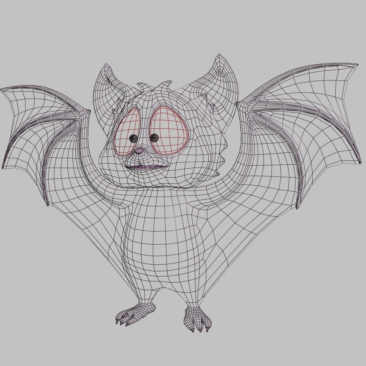 ArtStation - Cartoon Bat RIGGED and Animated | Resources