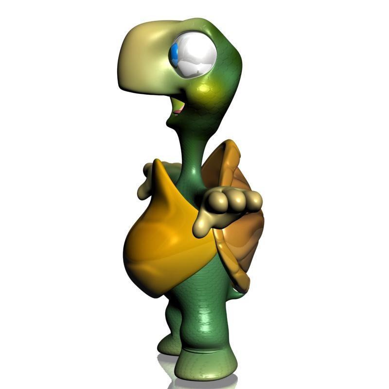 ArtStation - Cartoon Turtle Rigged | Resources