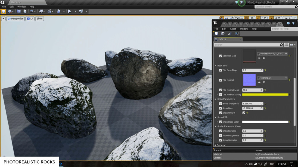 ArtStation - Photorealistic Rocks - UE4 | Game Assets