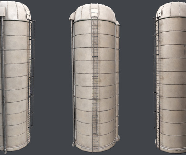 ArtStation - Farm Silo 1 PBR | Game Assets