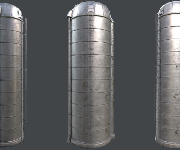 ArtStation - Farm Silo 2 PBR | Game Assets