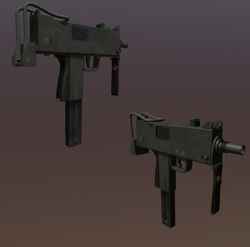 ArtStation - Mac 10 | Game Assets