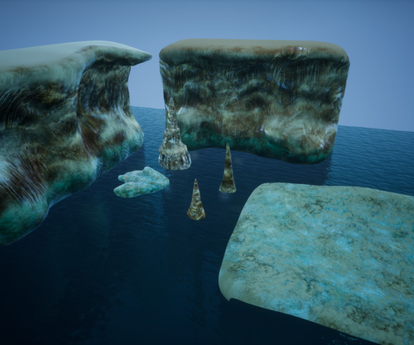 ArtStation - UE4 Cave Environment Scene | Game Assets