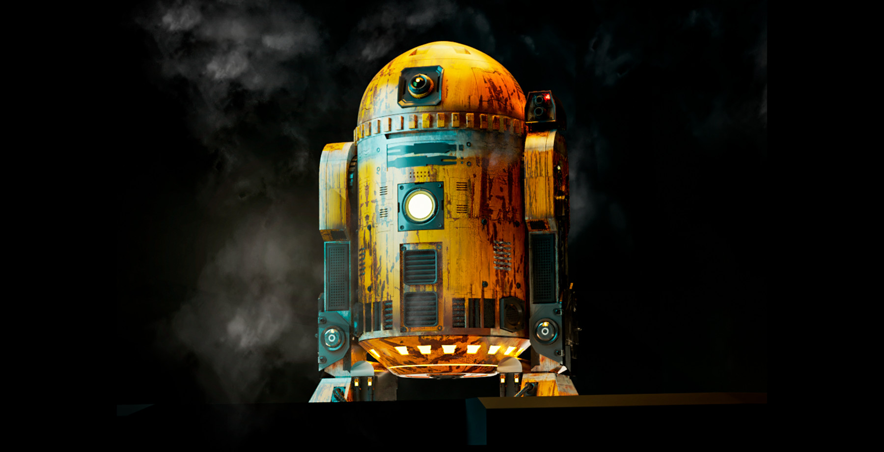 ArtStation - R2-D2 | After Battle | Resources