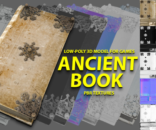ArtStation - Ancient Book | Game Assets