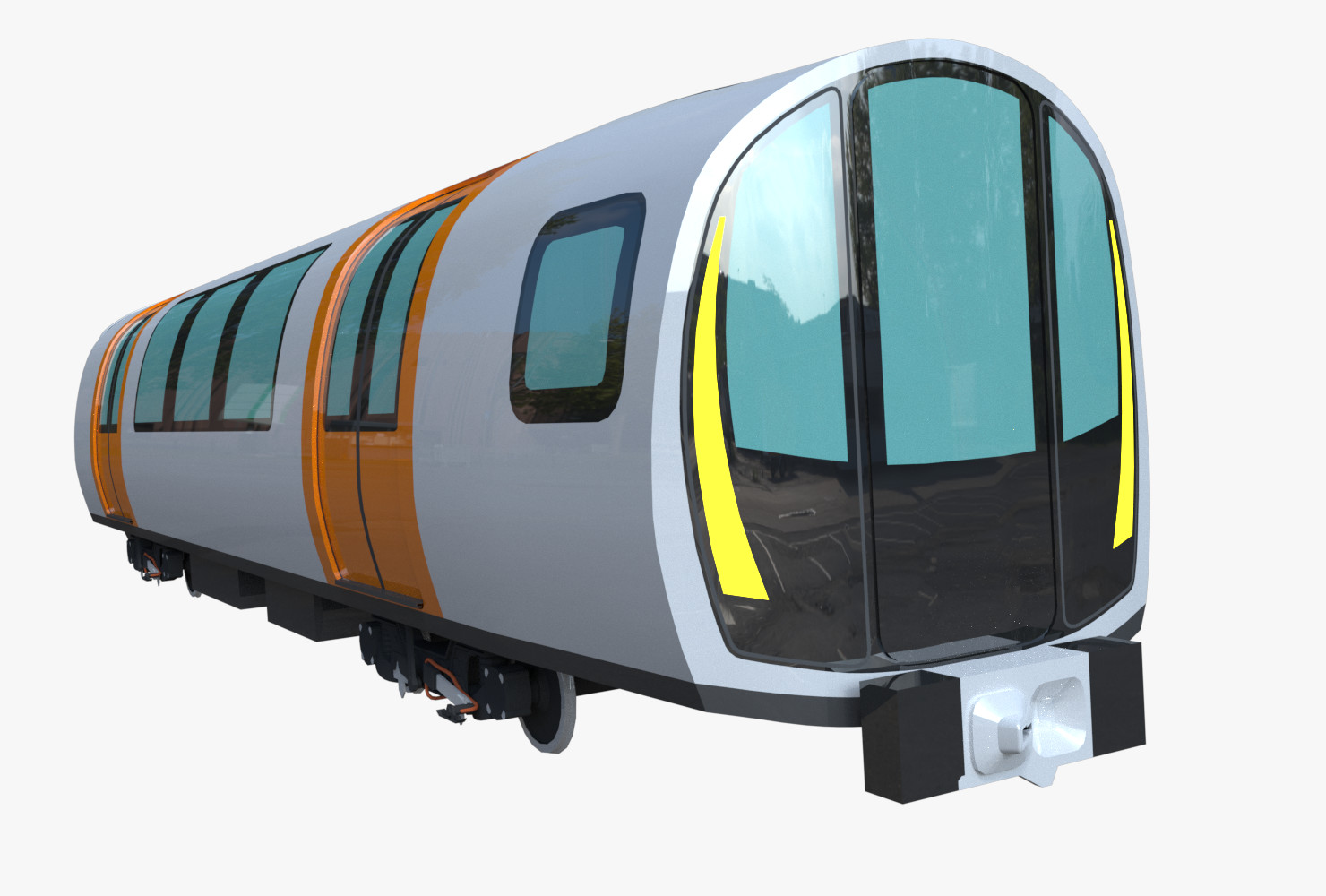 ArtStation - Modern subway cars | Resources